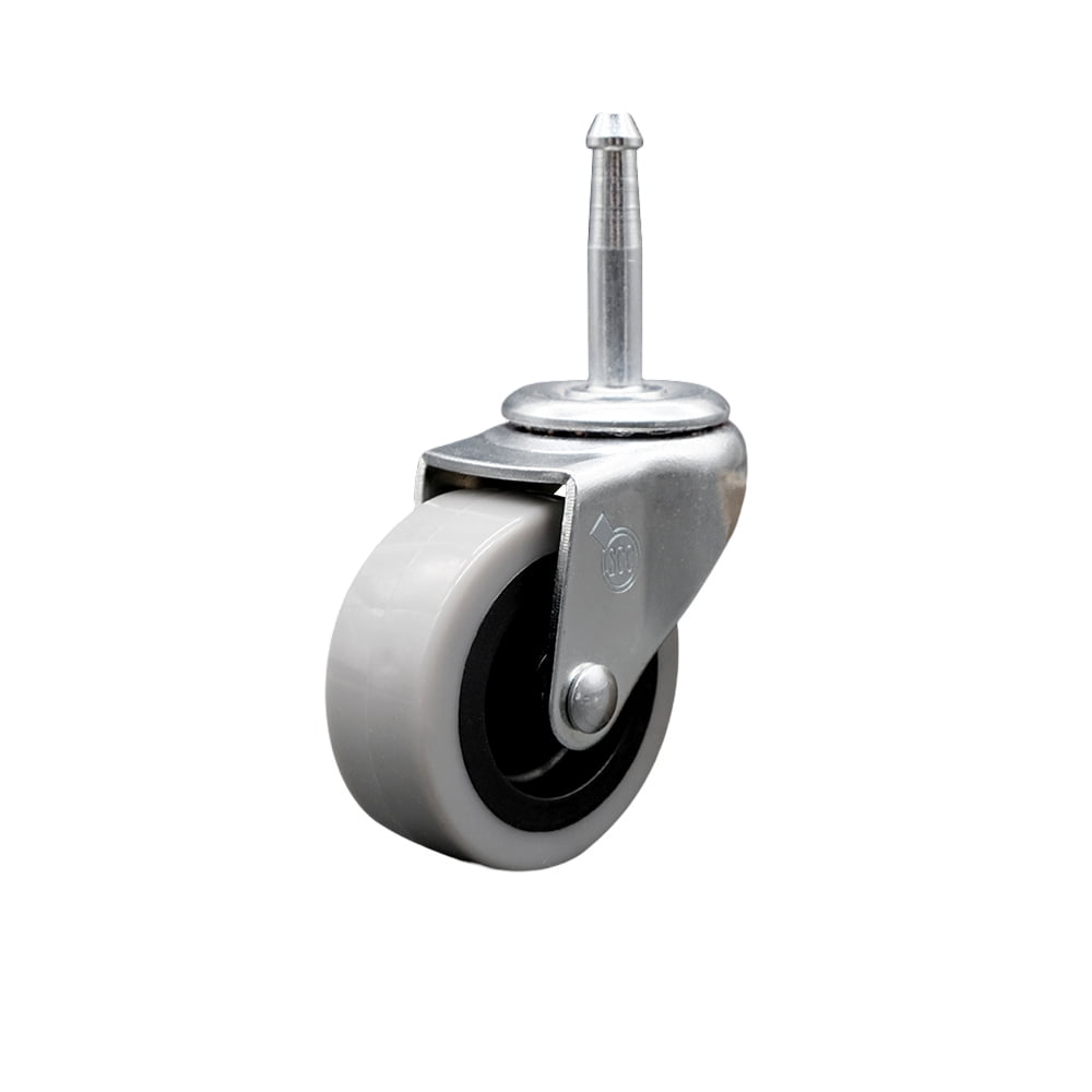 2 Inch Polyurethane Wheel 5/16 Grip Neck Stem Caster Service Caster ...