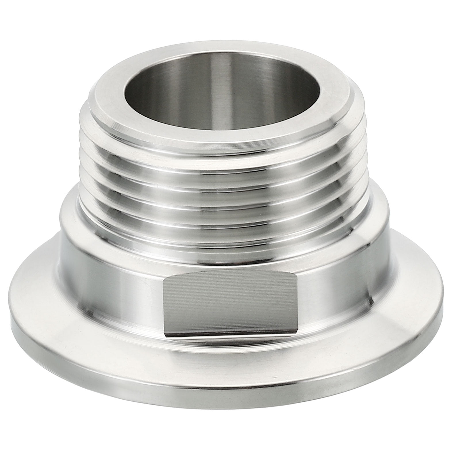 Uxcell TC Tri Clamps Adaptor Tri-Clover Fittings to NPT Male Thread ...