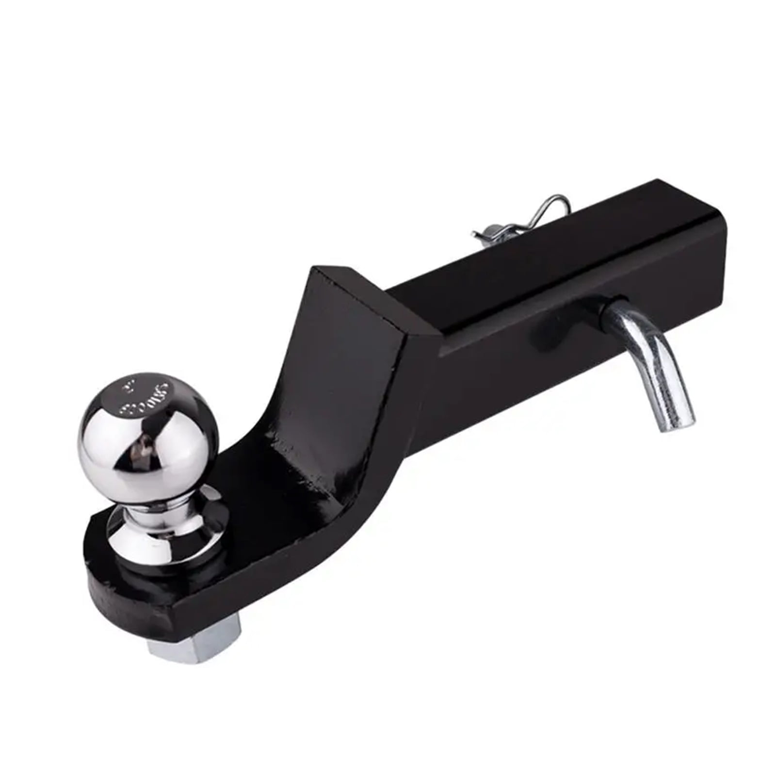 2 Inch Towbar Tongue Ball Mount With Towball Drop Hitch 2-Inch Receiver ...