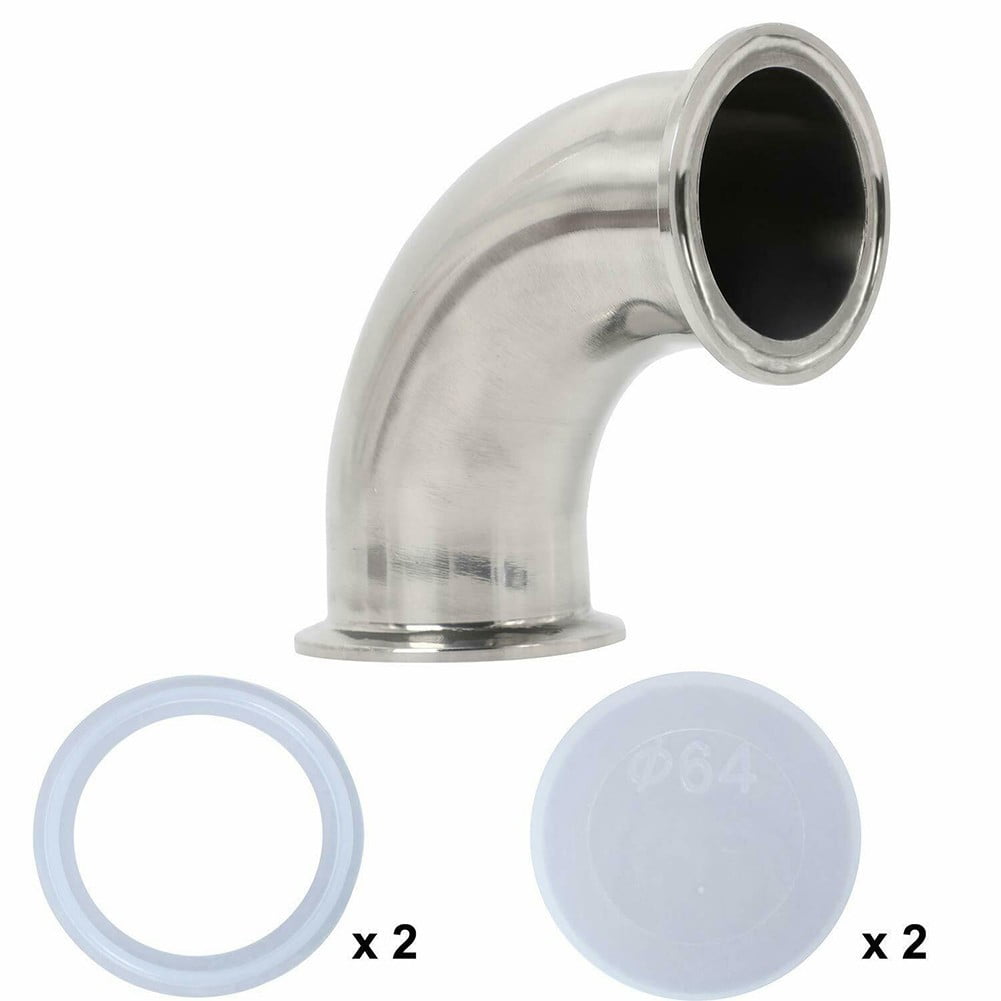 2 Inch Tri Clamp Stainless Steel Sanitary Elbow 90 Degree Pipe ...