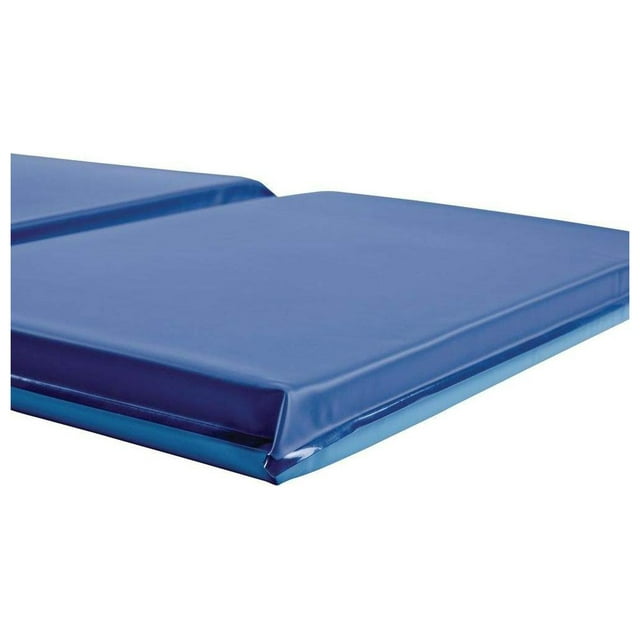 2 Inch Two-Tone Blue Germ-Free Rest Mat by CodYinFI, Tri-Fold Mat for ...