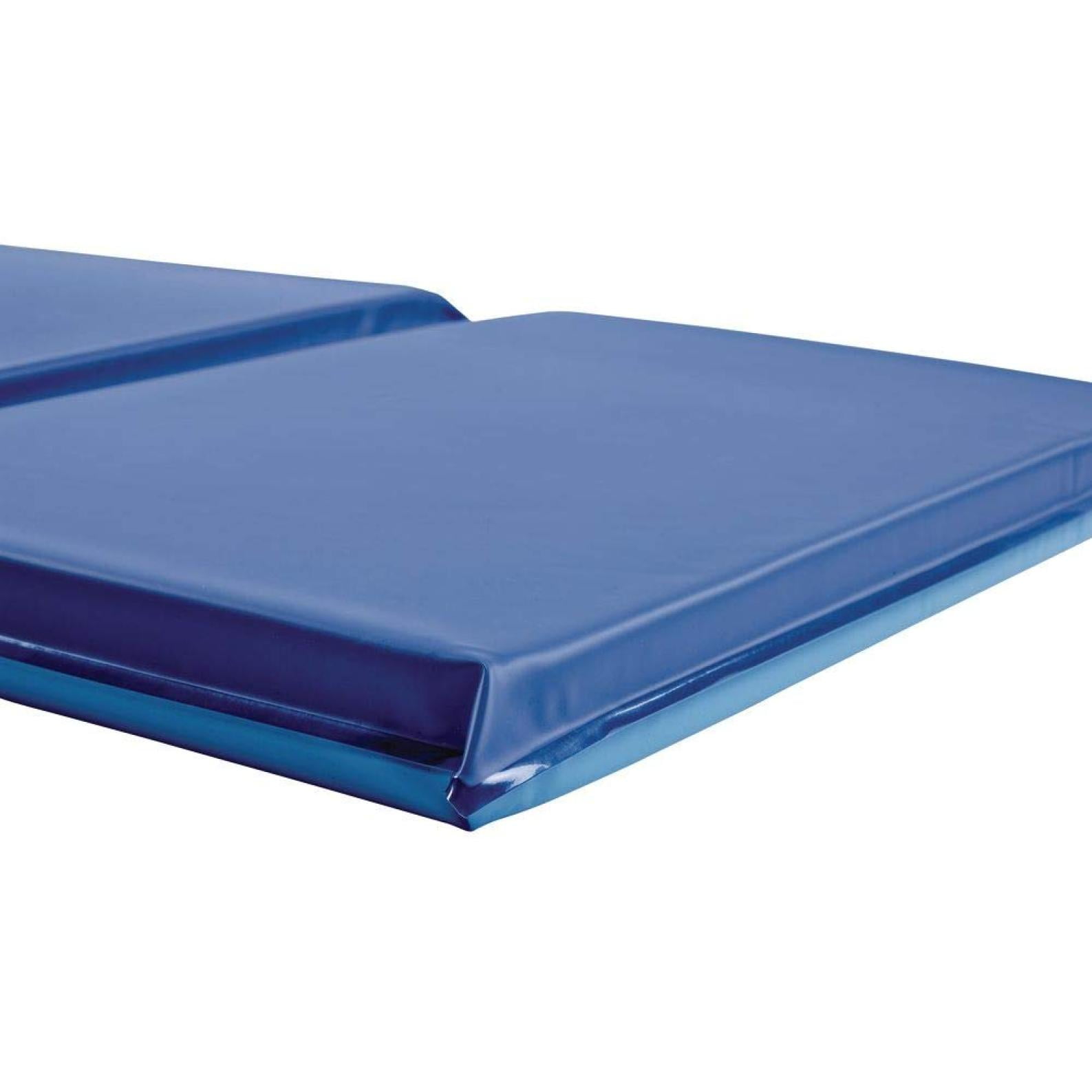 2 Inch Two-Tone Blue Germ-Free Rest Mat by HetayC, Tri-Fold Mat for ...