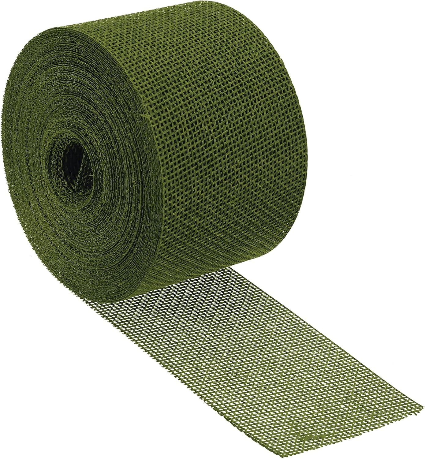 2 Inch Wide 11 Yards Burlap Fabric Ribbon, Jute Crafts Roll Wrapping ...