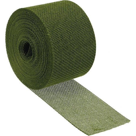 2 Inch Wide 11 Yards Burlap Fabric Ribbon, Jute Crafts Roll Wrapping ...
