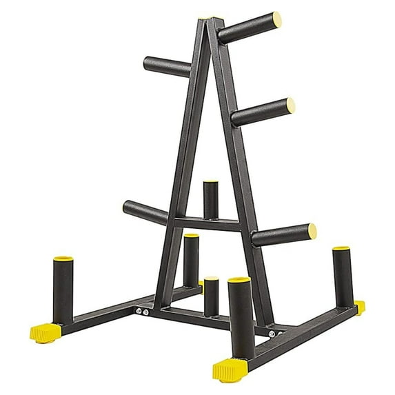 2-Inch or 1-Inch Weight Plate Rack with Holders, 600-Pound Capacity ...