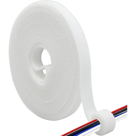 2 Inch x 15 FT Double Sided Hook and Loop Roll Tape - Two Sided, Self ...