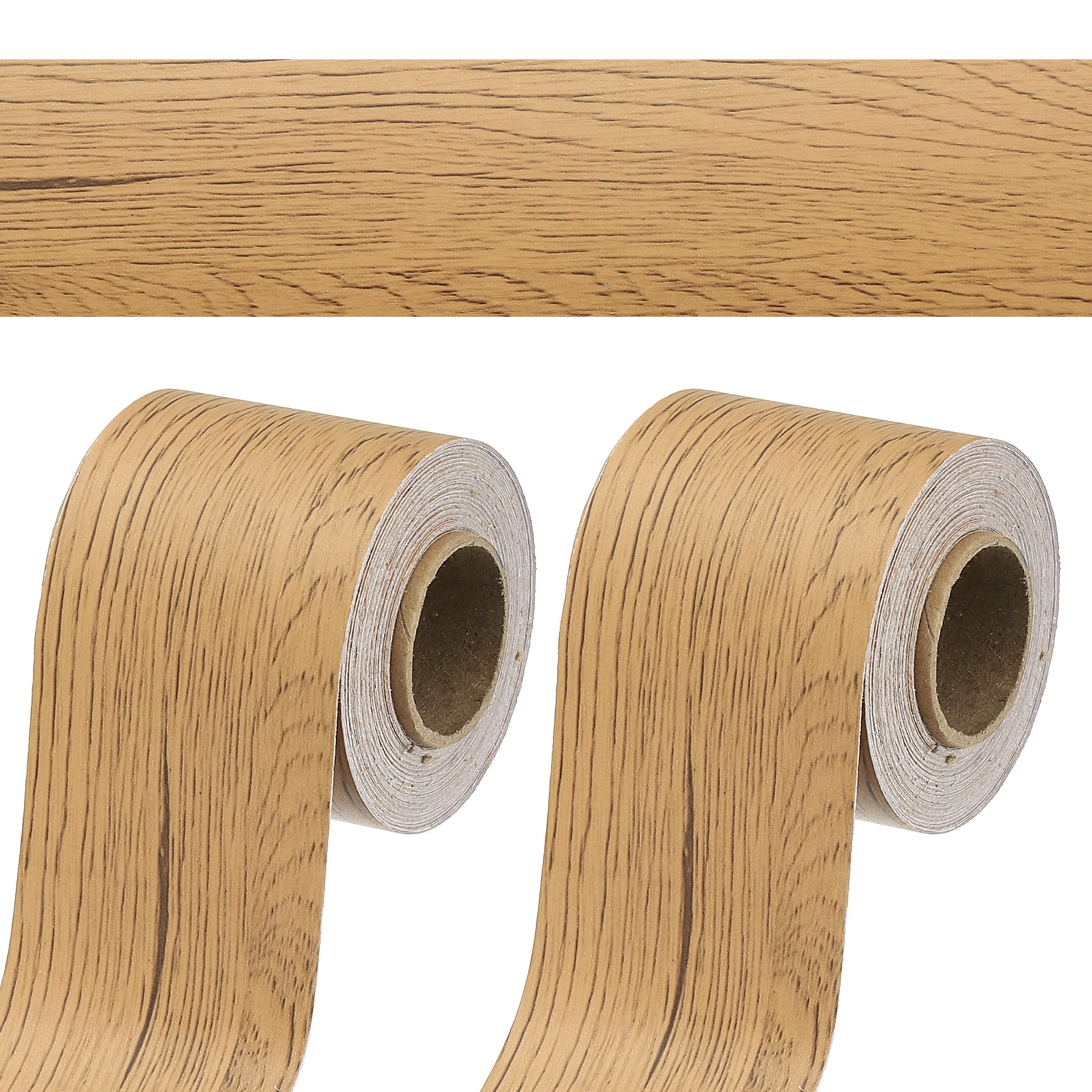 2 Inch x 66ft Wood Grain Repair Tape, Self Adhesive Realistic Textured ...