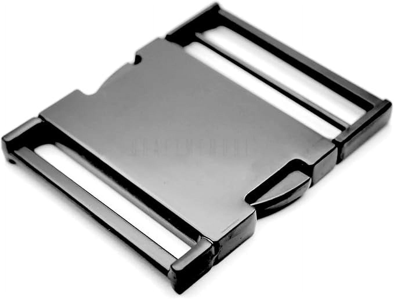 2 Inches Metal Quick Side Release Buckle Quality Webbing Bag Clip Flat ...