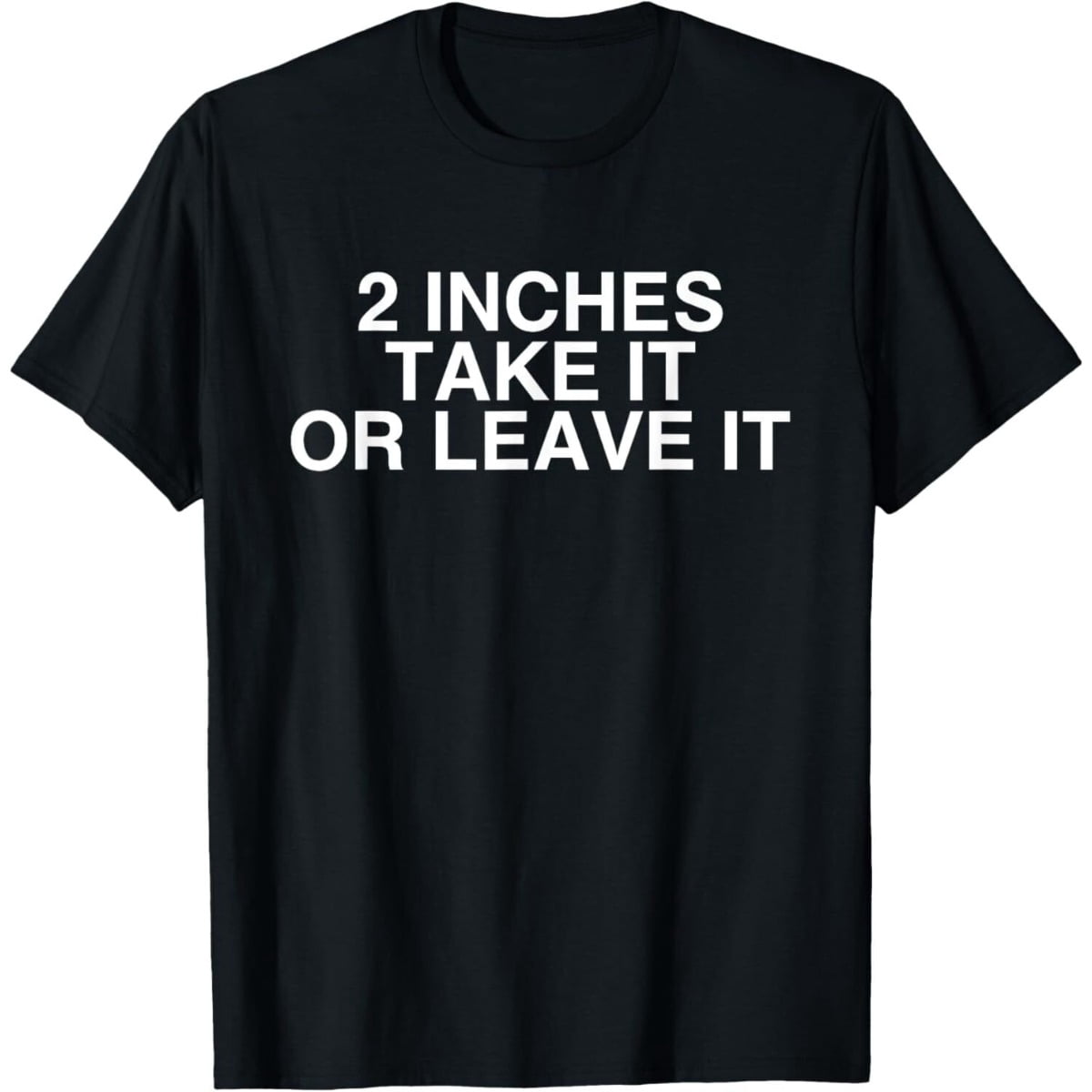 2 Inches Take It Or Leave It SHIRT - Walmart.com
