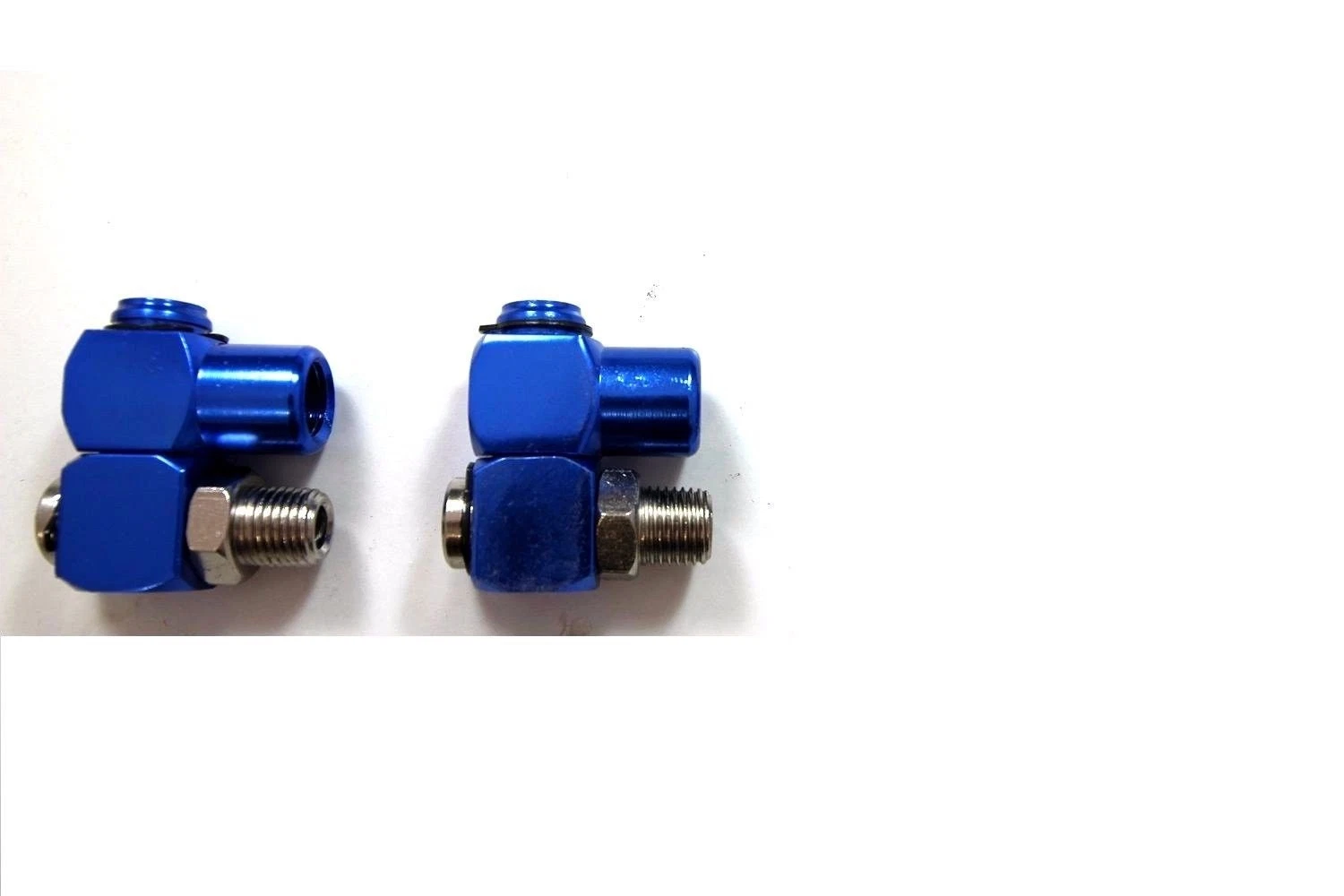 (2) Industrial Aluminum Air Swivel Fitting Connectors Hose Tool Coupler ...