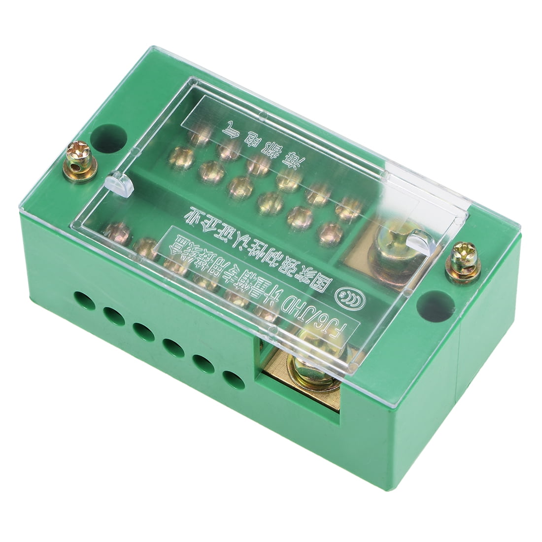 2 Inlet 12 Outlet Terminal Strip Blocks, Single Phase Distribution ...