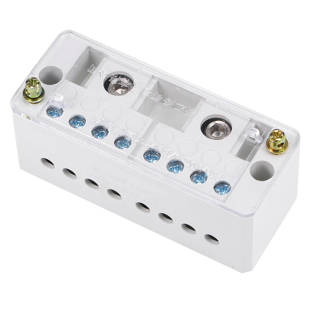 2 Inlet 8 Outlet Terminal Strip Blocks Connector, Distribution Block ...