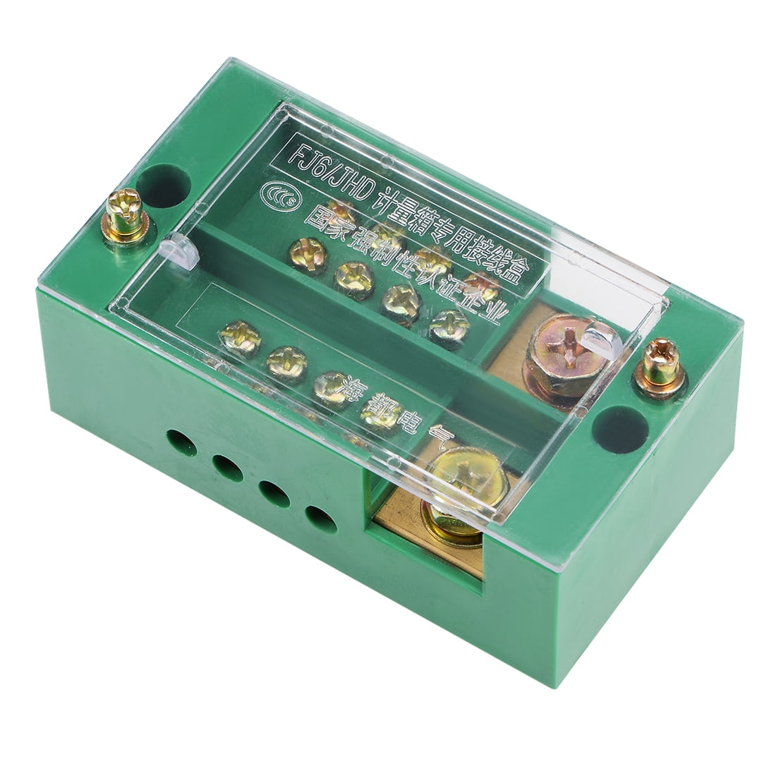 2 Inlet 8 Outlet Terminal Strip Blocks, Single Phase Distribution Block ...