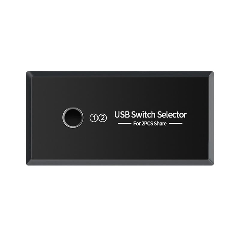 2 Inputs 4 Outputs USB Switch Adapter USB Shared Switcher for PC Laptop ...