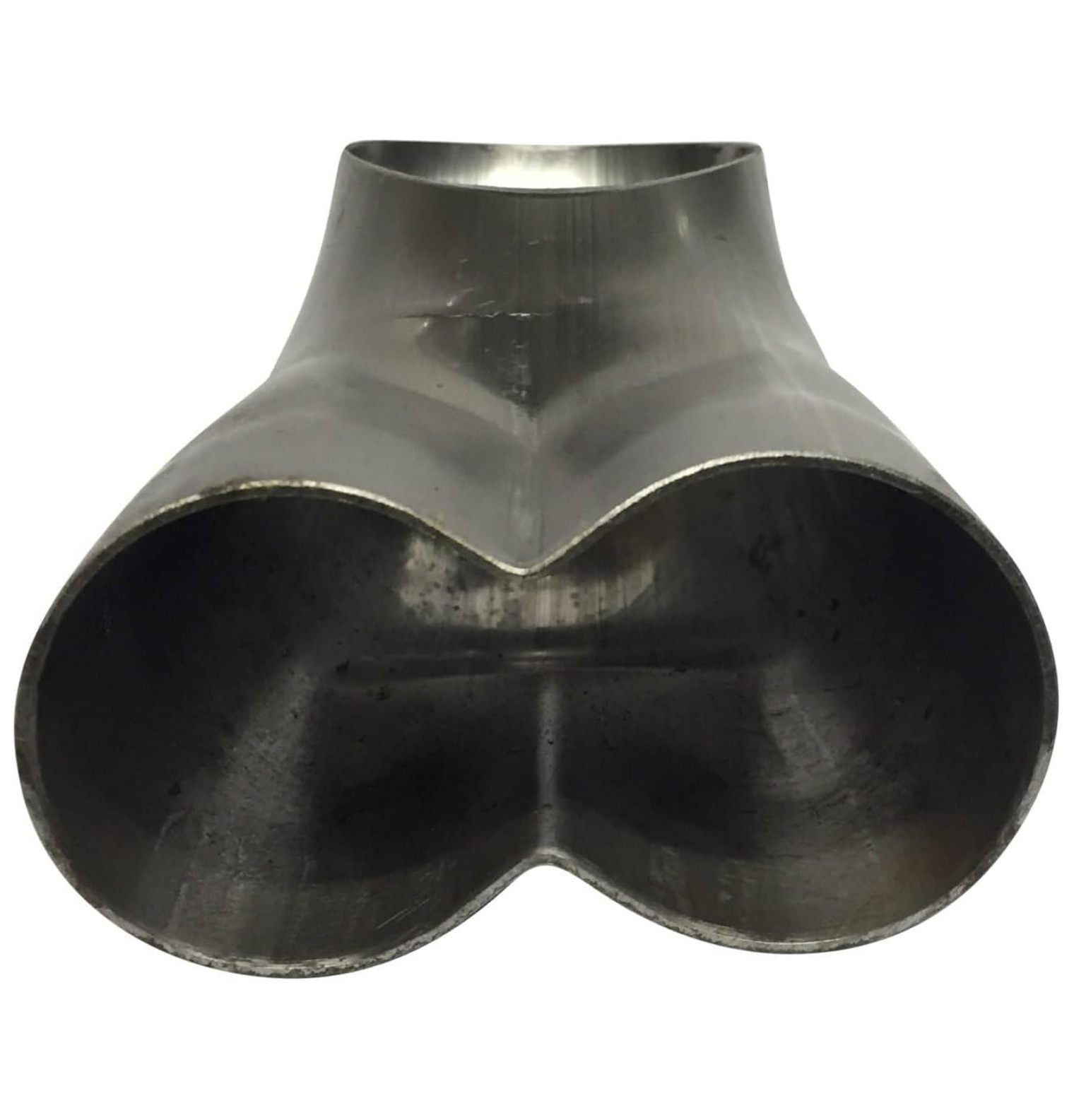 2 Into 1 Exhaust Header Collector - Walmart.com