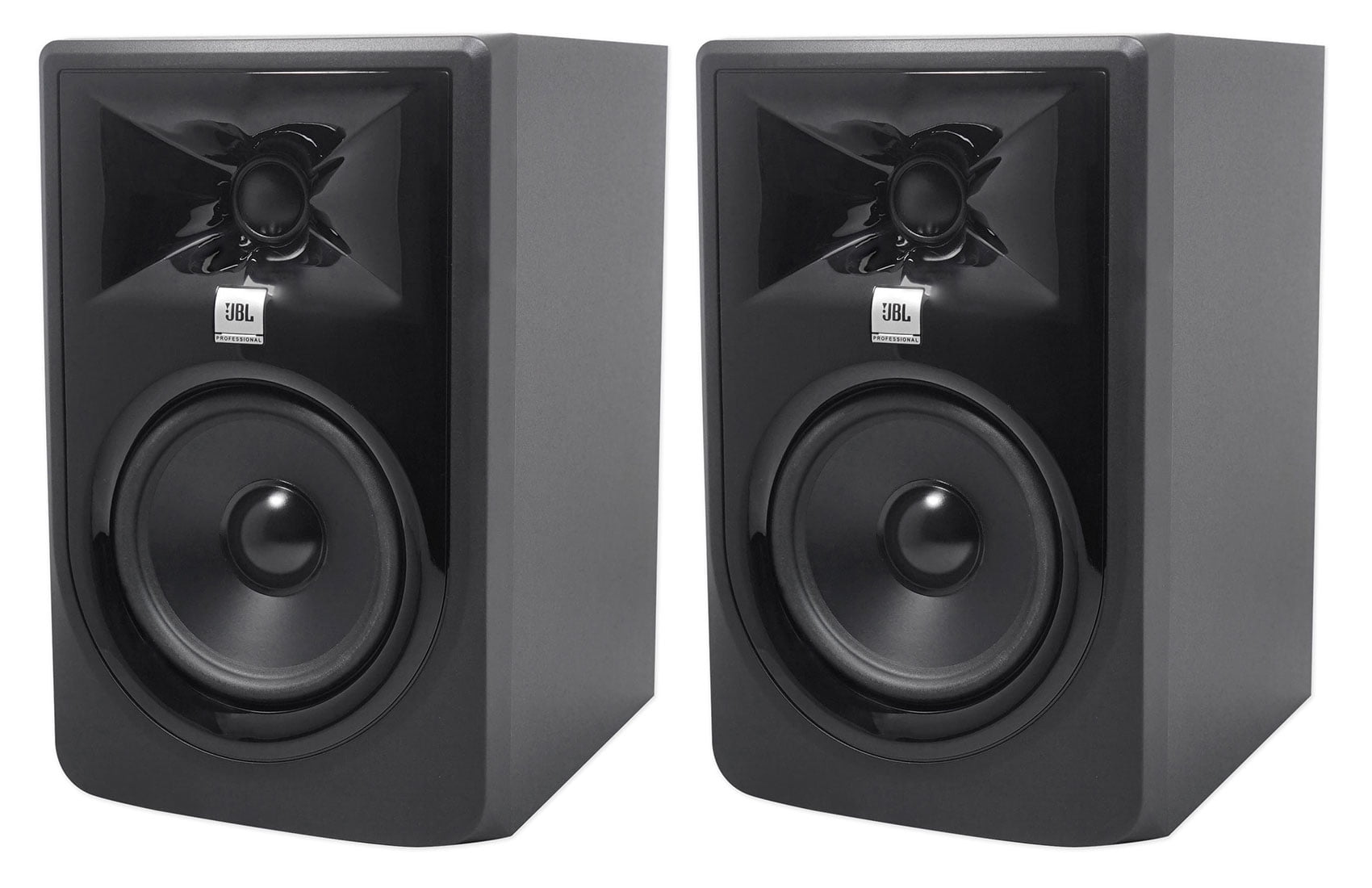 (2) JBL 305PMKII 5" Powered Studio Reference Monitor Monitoring ...