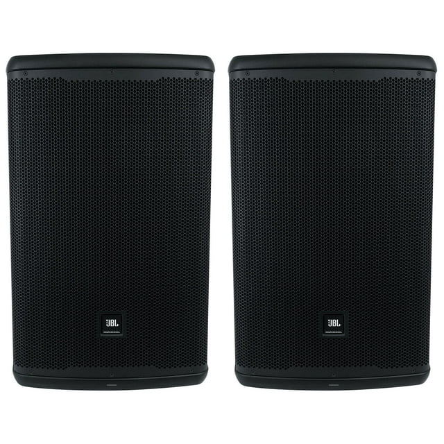 JBL Professional EON715 Bluetooth/DSP Powered DJ PA Speaker System Pair (2pcs) - Walmart.com