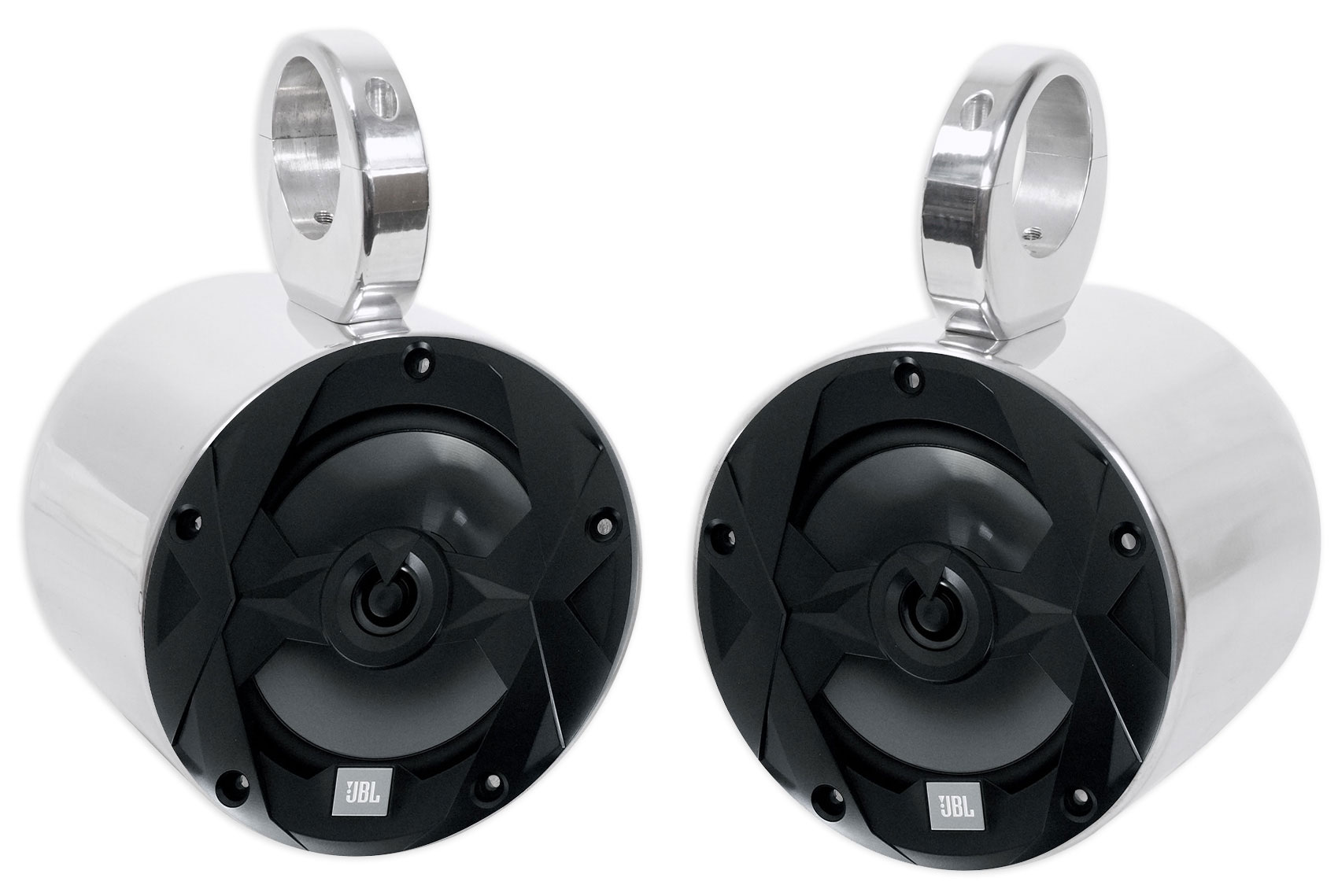 2 JBL MS65B 75 Watt RMS Marine Boat 6.5" Wakeboard Tower Speakers in ...