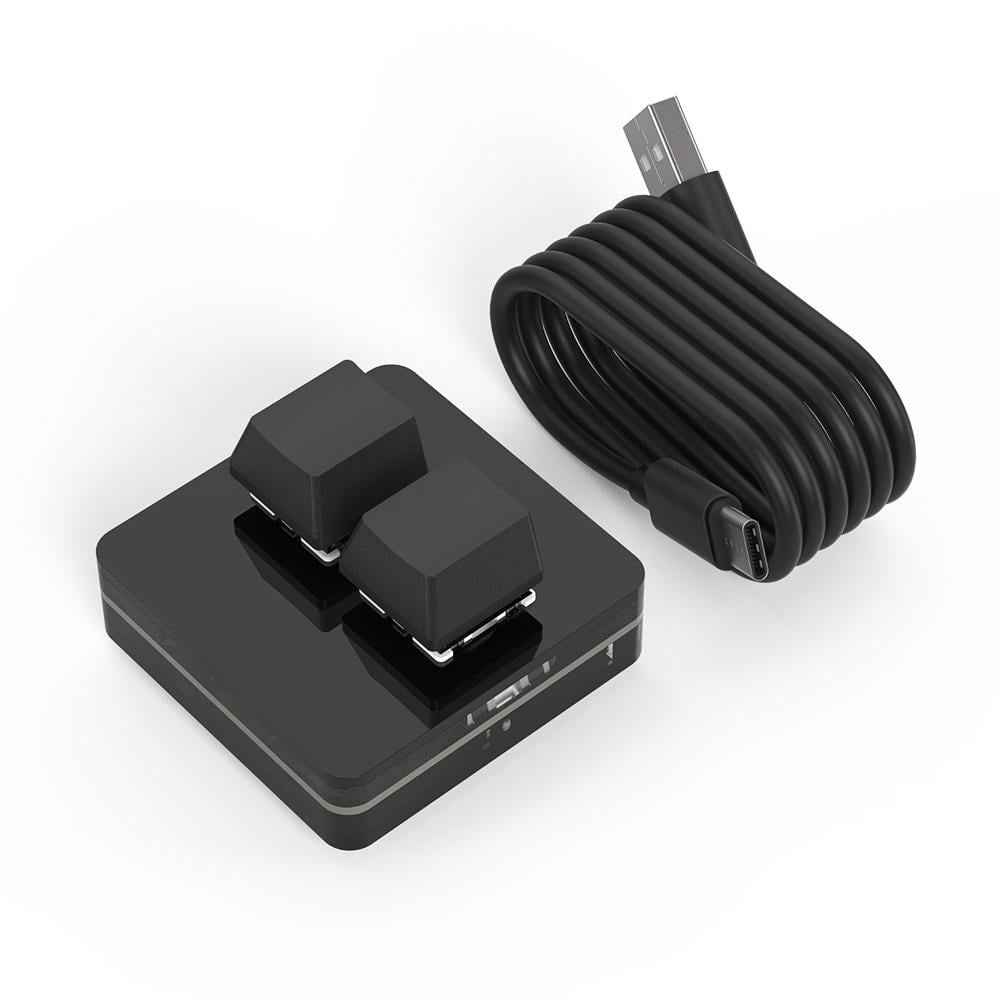 2-Key Custom Macro Keyboard Mini Keypad Copy Gaming Keyboar Mechanical ...