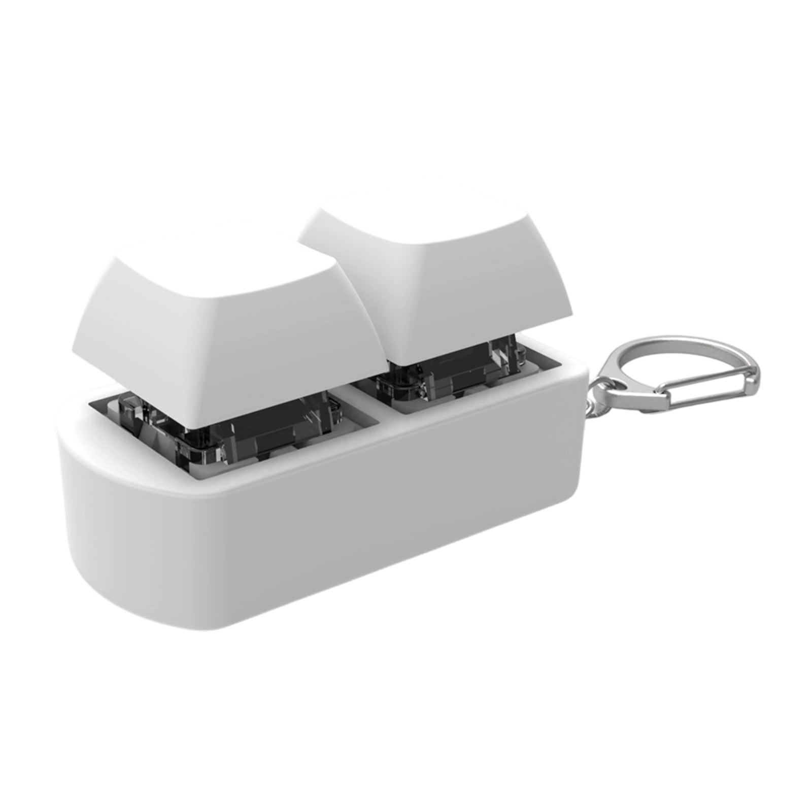 2 Key Keyboard Press Tester Stress Relief Finger Press Clicks Toy For ...