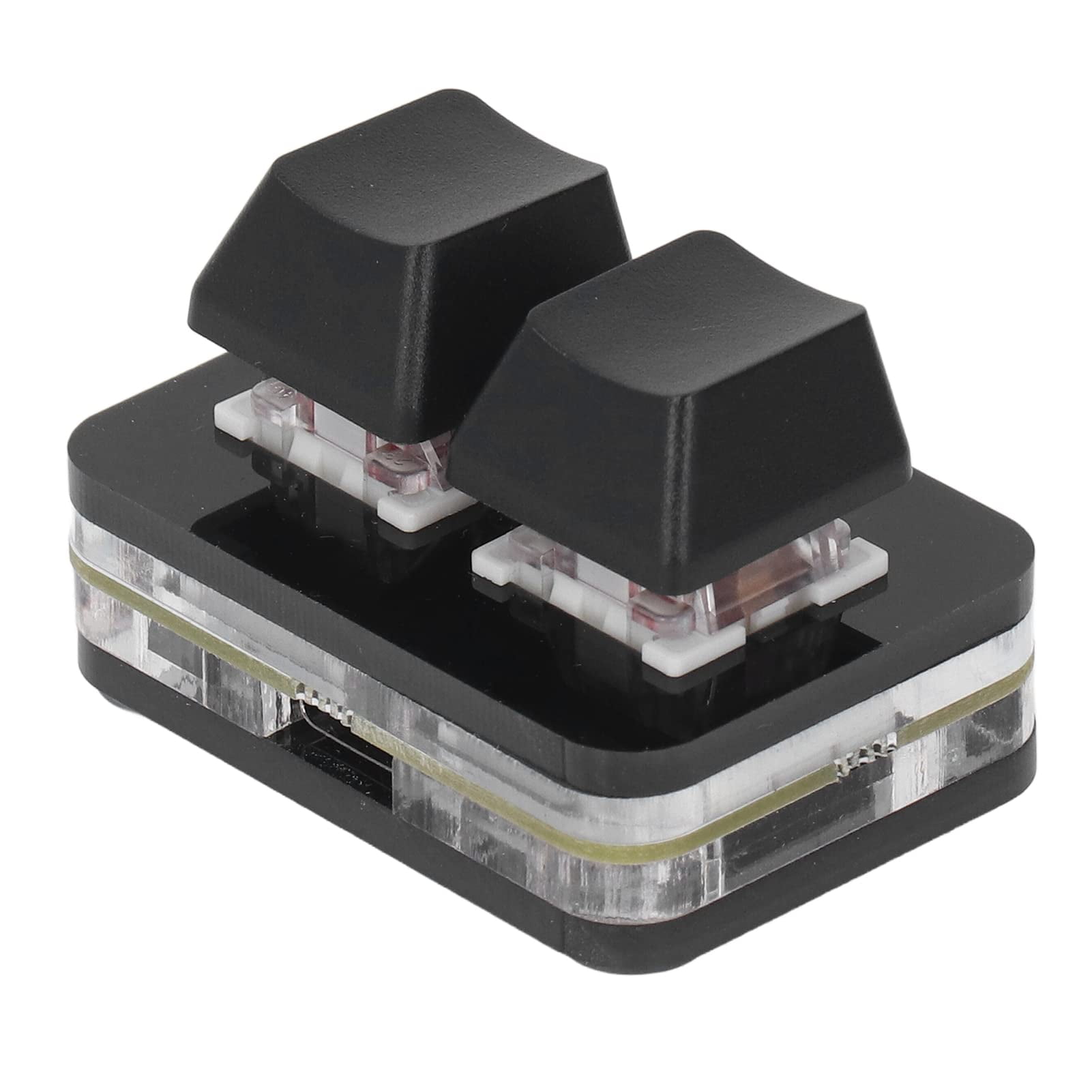 2 Key Keyboard Red Switch Mechanical Gaming Keypad 2 Keys Programming Macro Keyboard Default ...