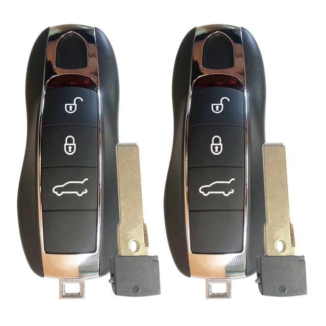 2 Keyless Entry Remote Car Key Fob for Porsche Panamera 911 Cayenne ...