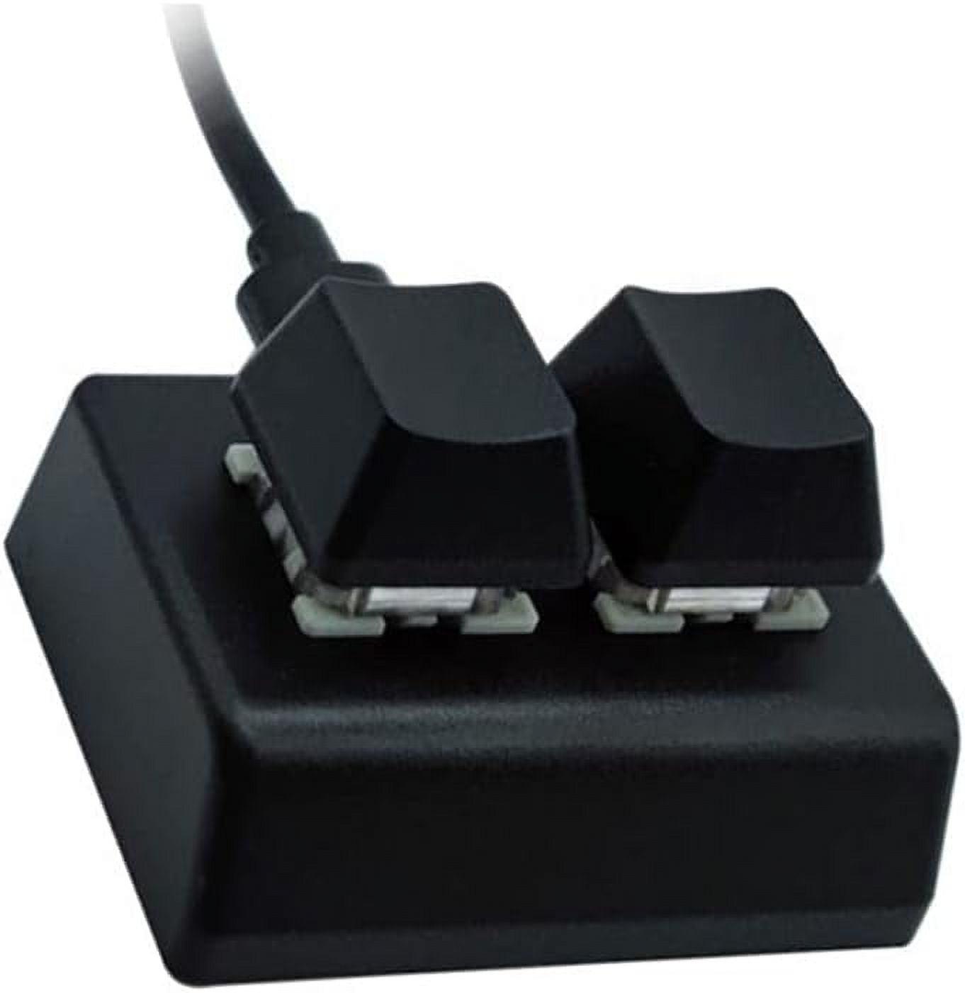 2 Keys Macro Programming Keyboard RGB Mini Keyboard Gaming Drawing Red ...