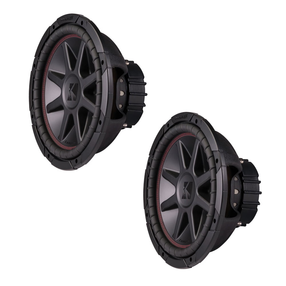 Kicker 43CVR122 Comp VR Car Audio Suwboofer Dual 2 Ohm 12" Sub CVR1 2 ...