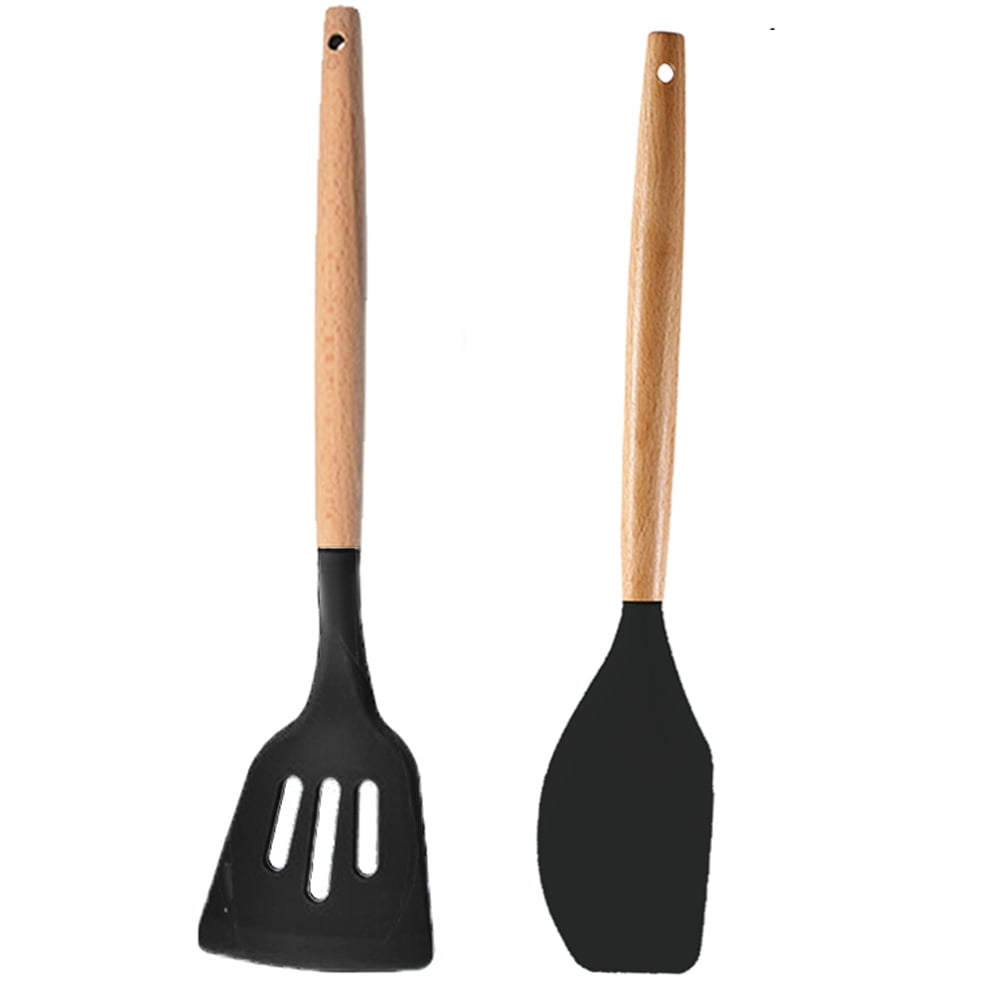 2 Kitchen Utensils Set - Decorative and Multipurpose Kitchen Caddy ...