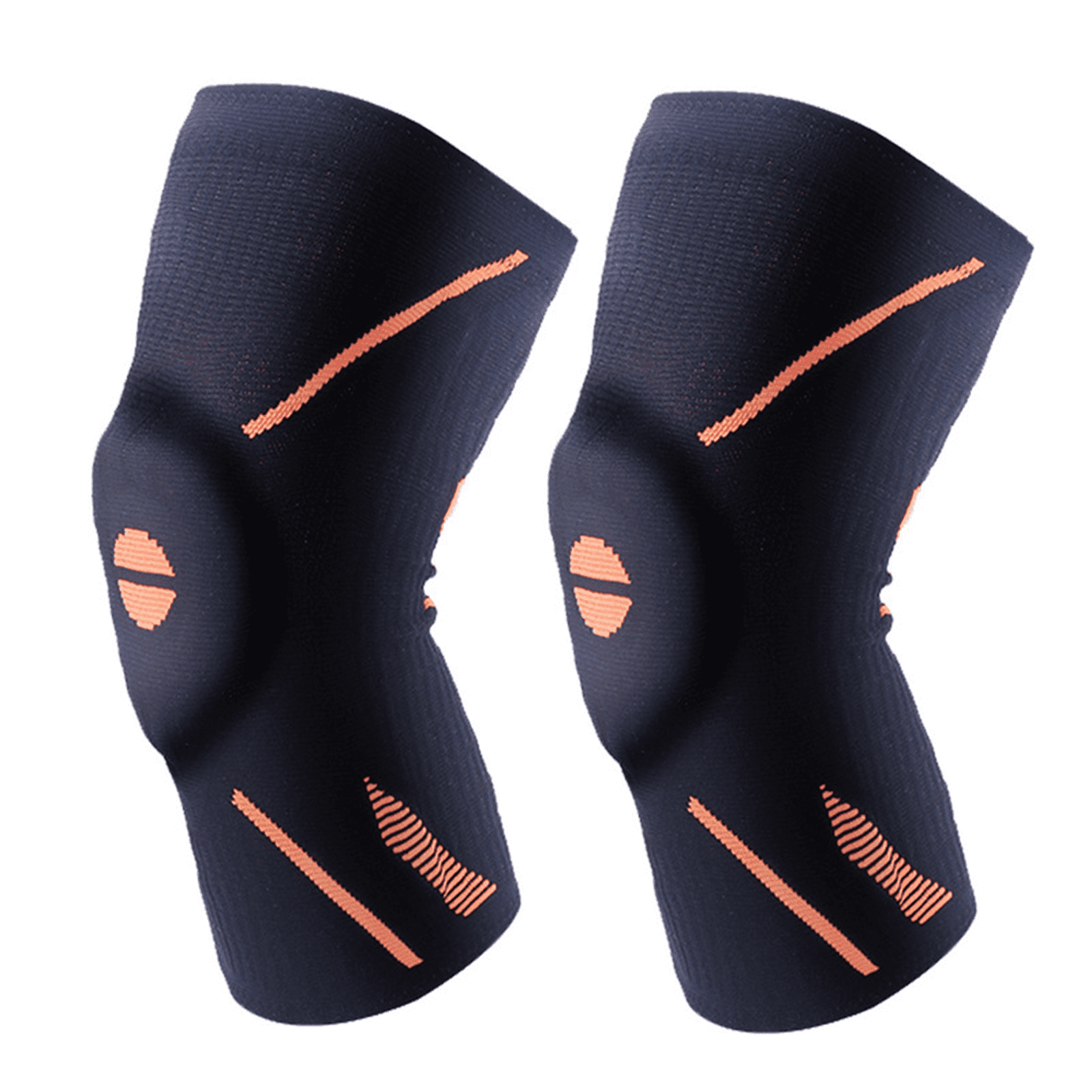2 Knee Brace Sleeve Compression Support Sport Gym Joint Pain Arthritis ...