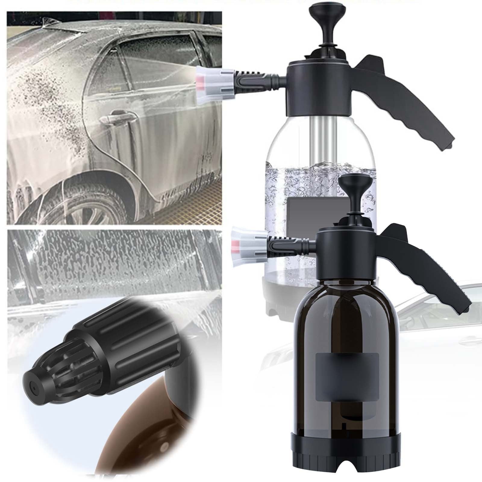 2 L Foam Sprayer Car Wash Pump Foaming Sprayer Hand Pressure Snow Foam ...