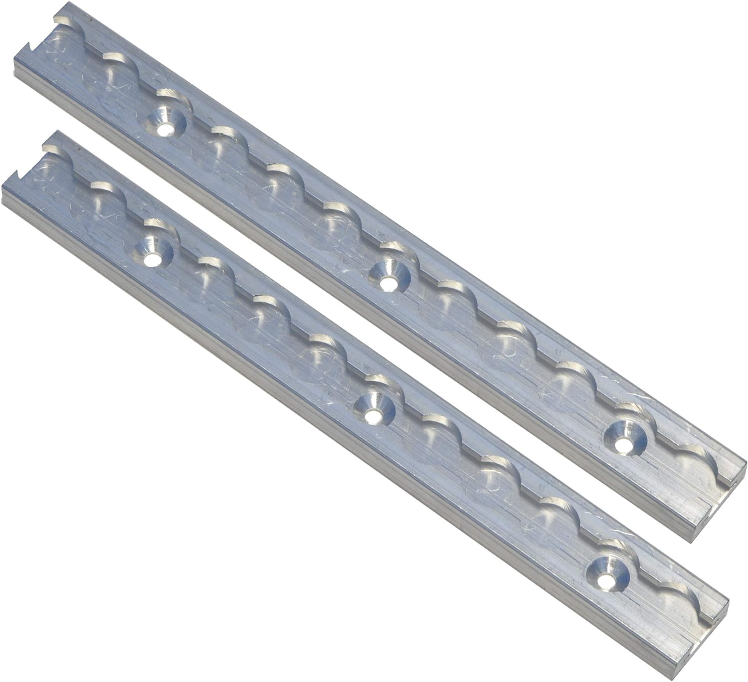 2) L-Track Airline Toss Track Tie Down 300 mm / 12 Inch Approx Aluminum ...