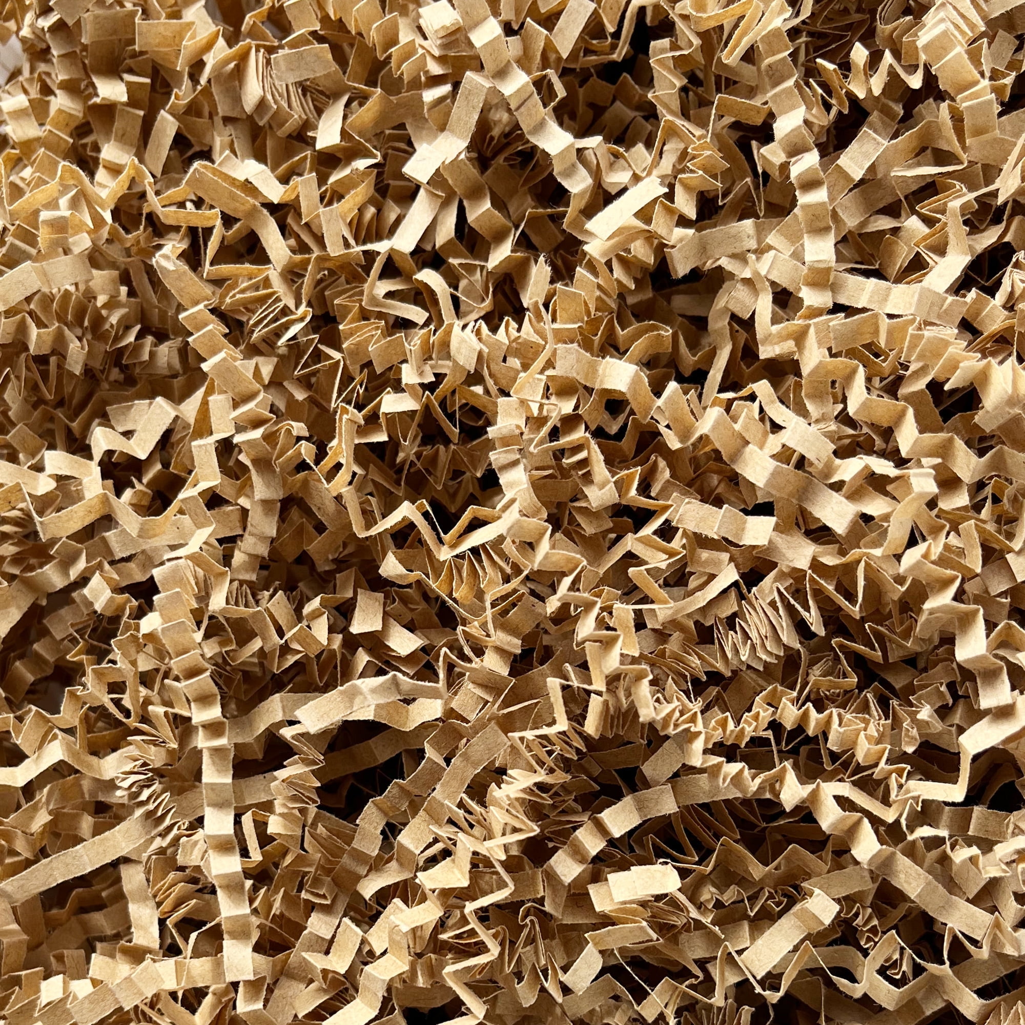 2 LB LB Brown Crinkle Cut Paper Shred Gift Basket Filler Easter Egg ...