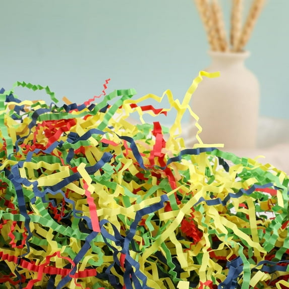 2 LB - Carnival mix - Crinkle Cut Paper Shred Filler great for Gift ...