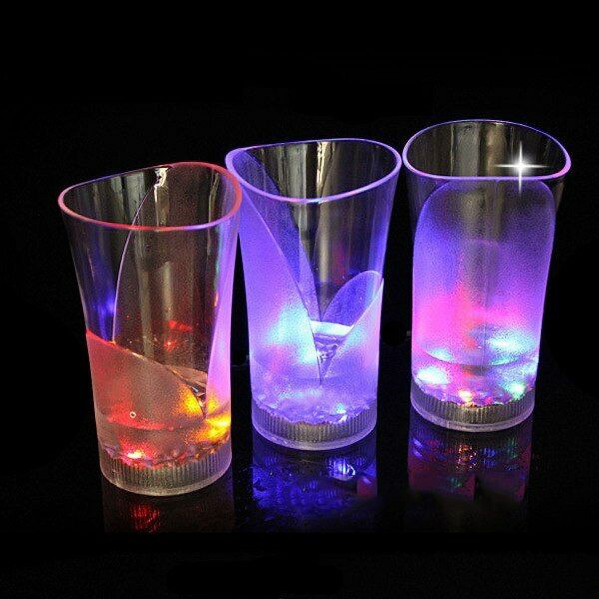 2 LED Party Tumblers Light up Glasses Cups Mugs Goblets Fun Light Up ...