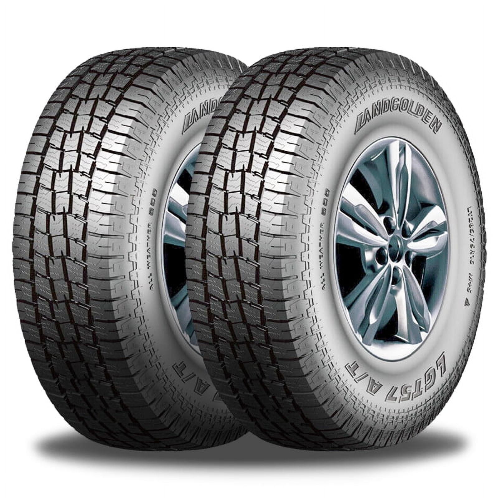 2 Landgolden LGT57 255/70R15 108S All Terrain Performance Tires For ...