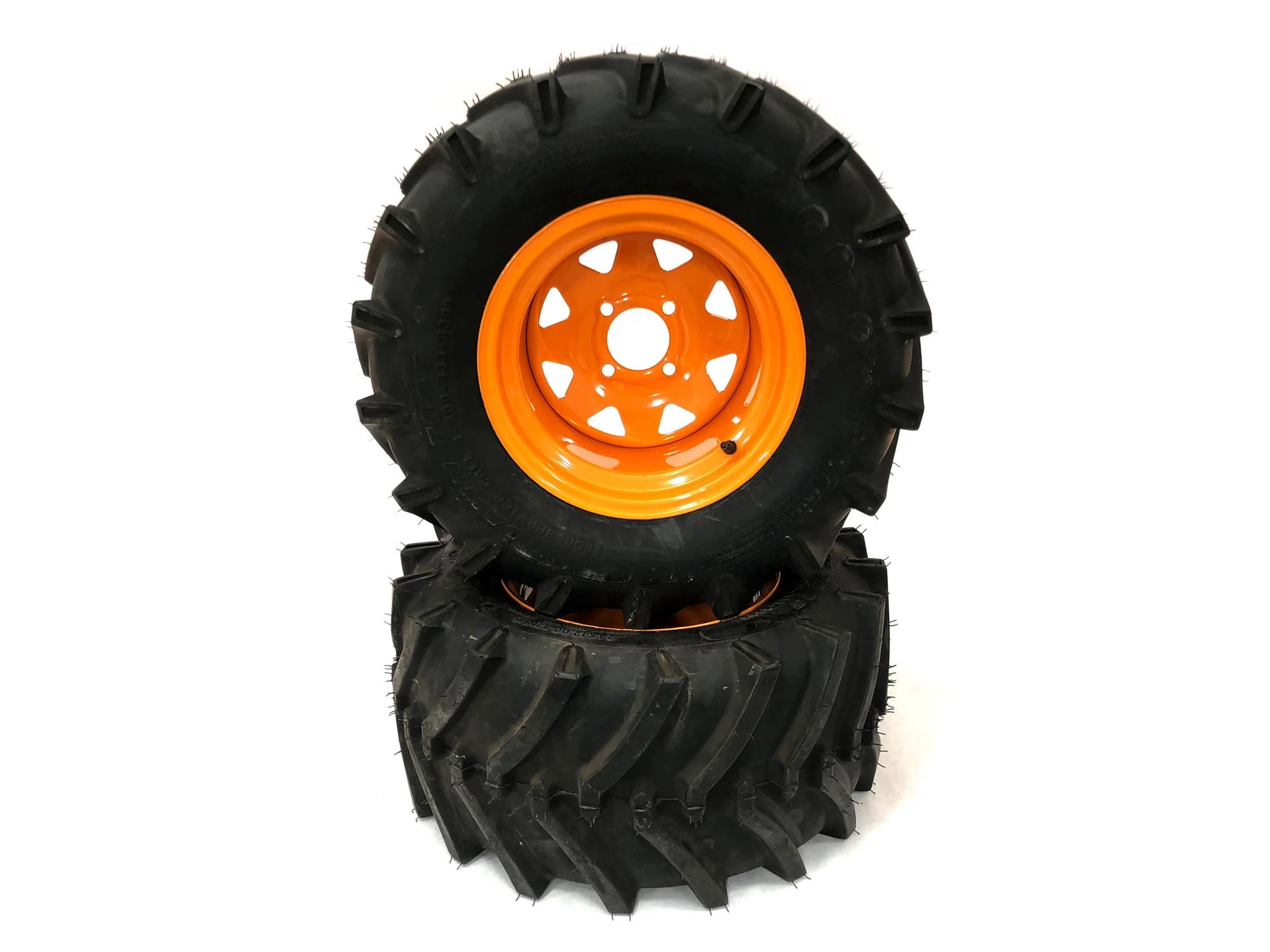 (2) Lawn Trac Wheel Assemblies 24x12.00-12 Fits Scag Turf Tiger 61" 72" 481850 - Walmart.com