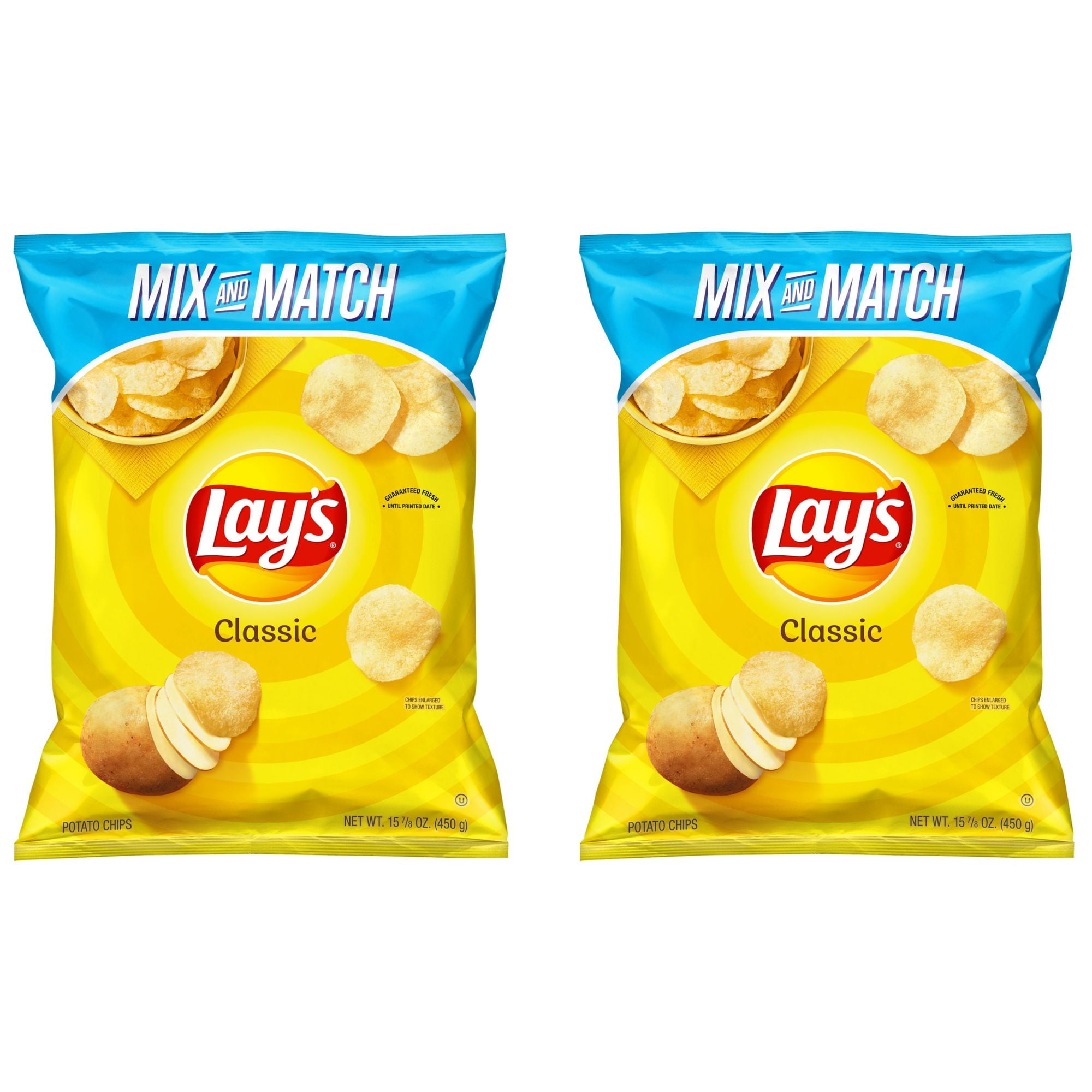 2 Lay's Classics - Pick n' Pack - Walmart.com