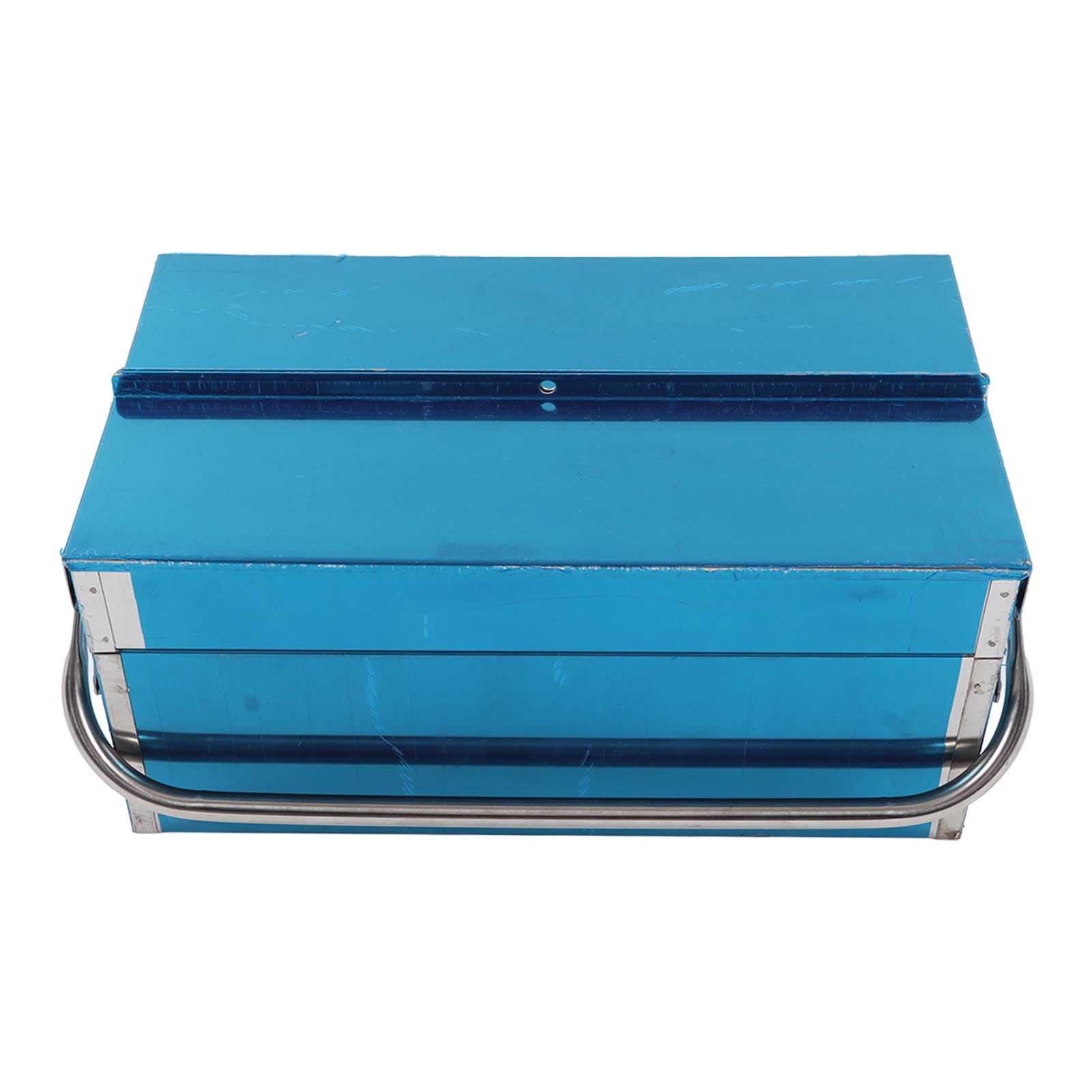 2 Layer 3 Tray Tool Storage Box Stainless Steel Cantilever Toolbox ...