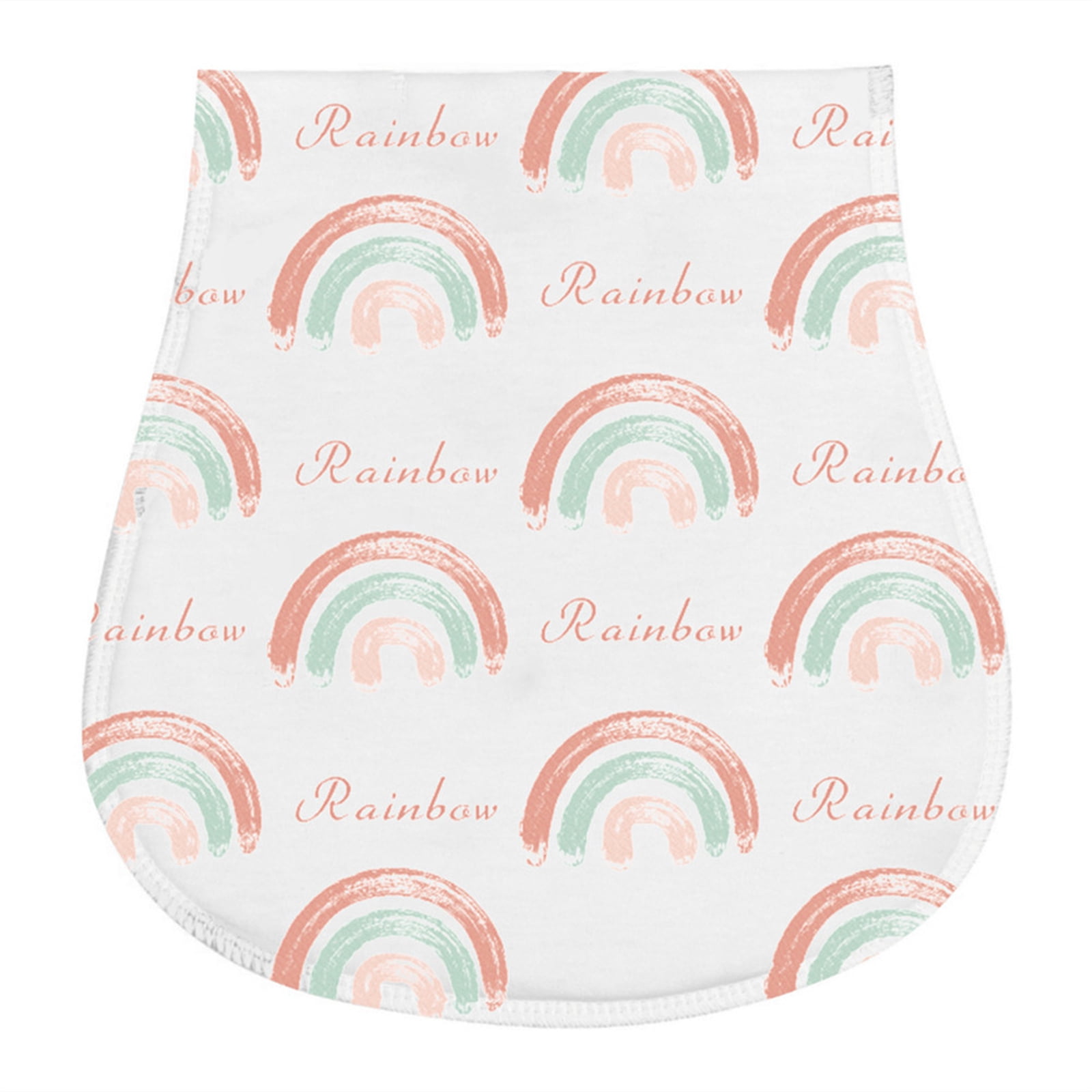 2-Layer Burp Cloth Bibs Absorbent Baby Feeding Teething Bibs Soft ...