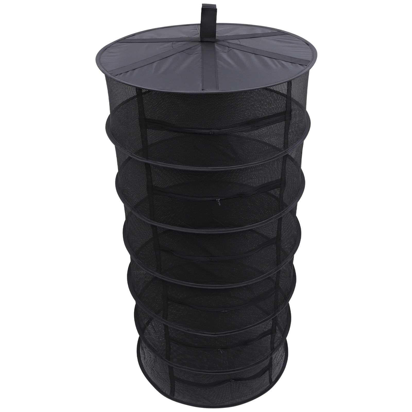 2 Layer Drying Rack Hanging Dryer Mesh Folding Dry Rack for Hydroponic ...