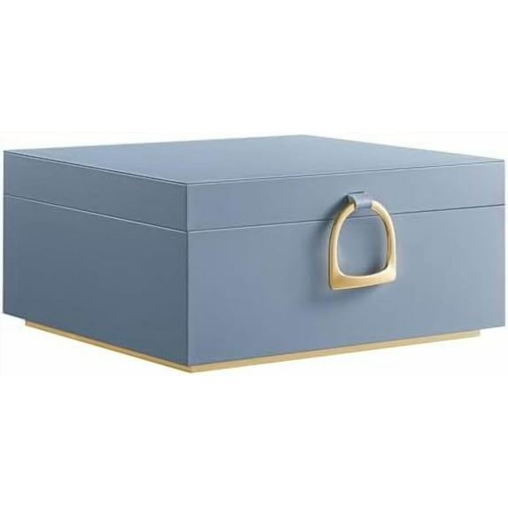 2-Layer Jewelry Box, Jewelry Organizer with Handle, Removable Jewelry ...