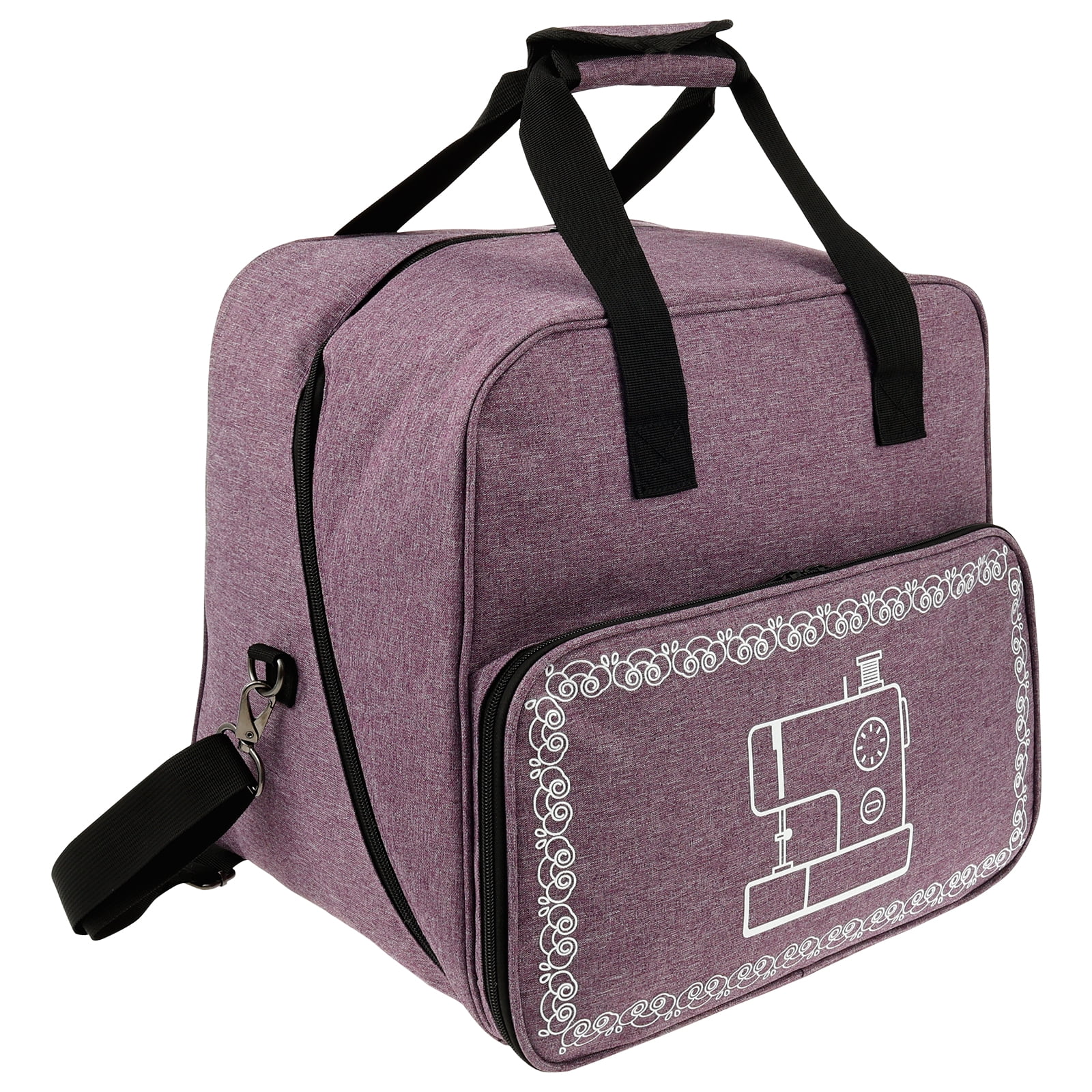 2 Layer Sewing Machine Case with Adjustable Shoulder Strap Sewing ...