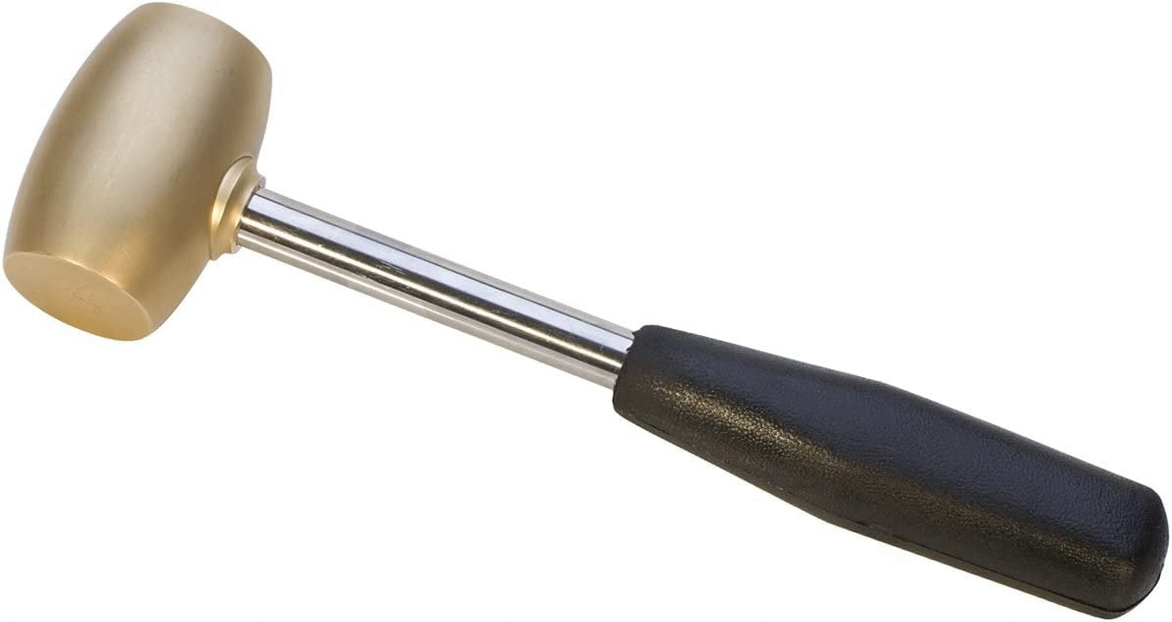 2 Lb Brass Mallet For Stamping Texturing Forming Hammer Jewelry Making ...