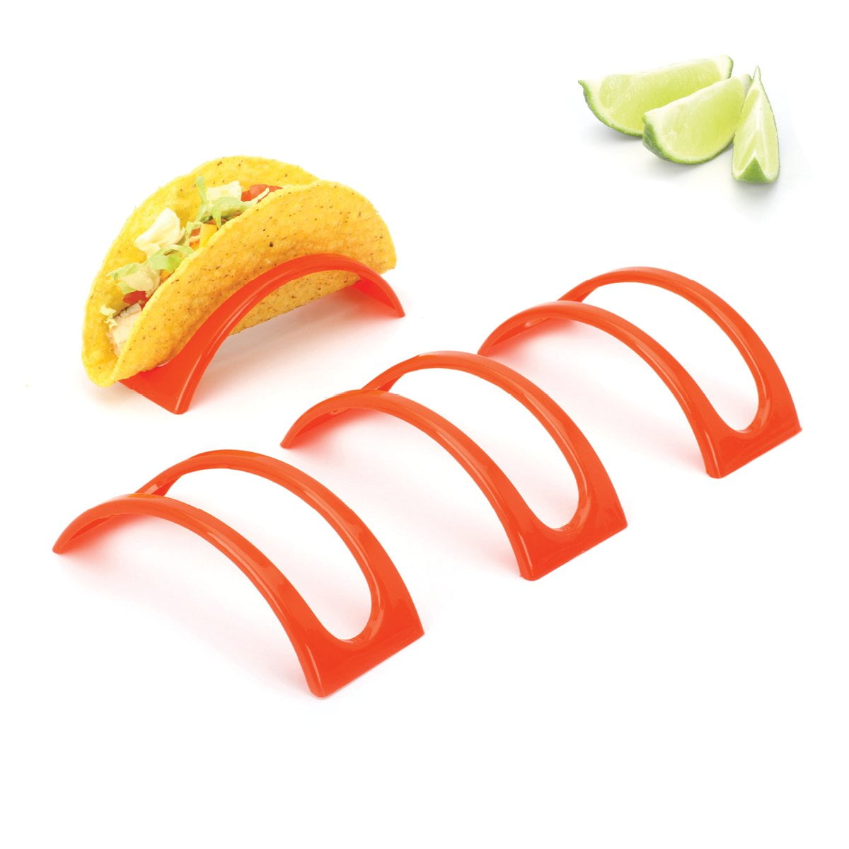2 Lb. Depot Stackable Taco Holder Set - Durable Plastic Stands for Hard ...