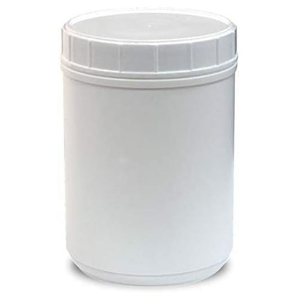 2 Lb Powder Storage Bottle With Lid Dry And Secure Paint Stackable ...