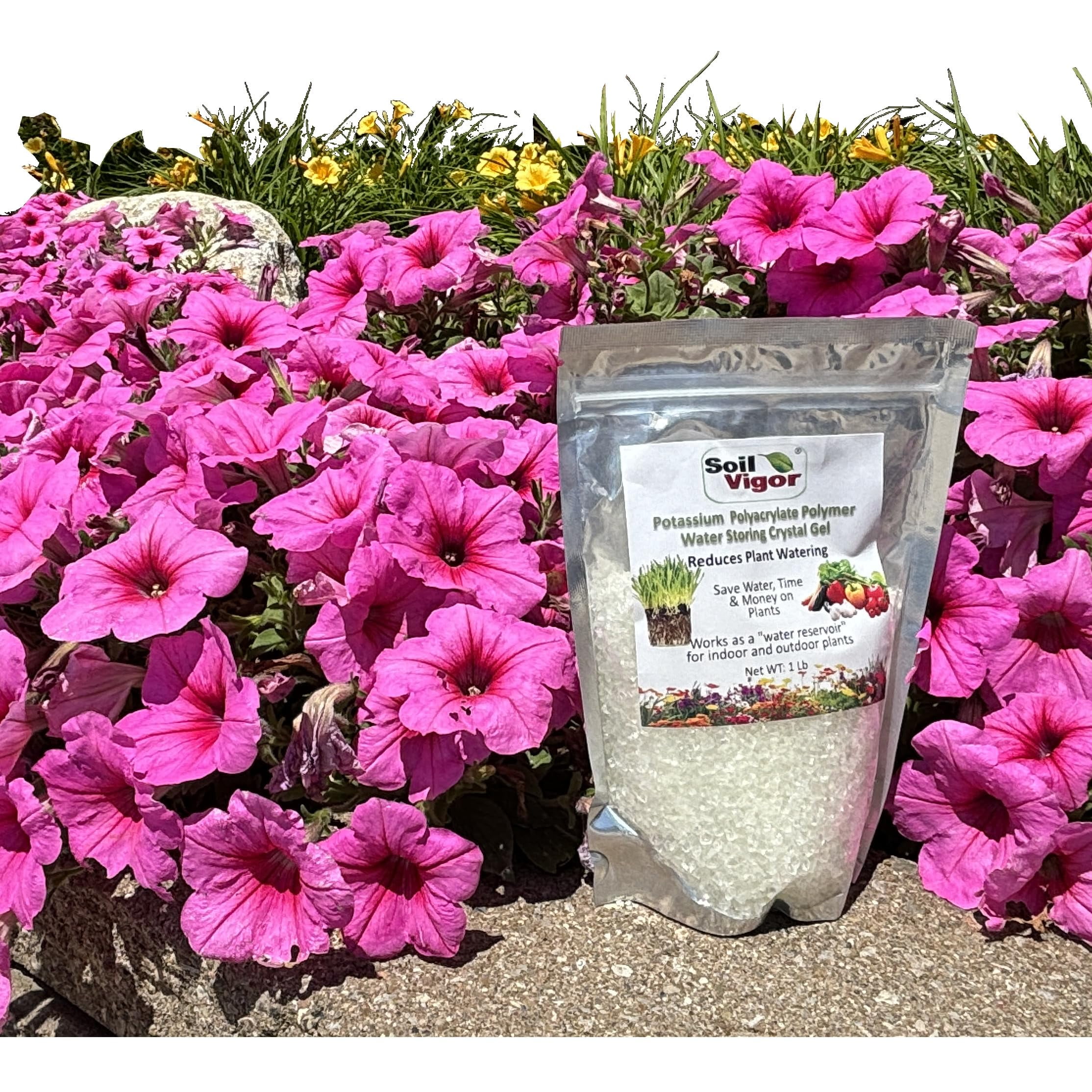 2 Lb. Soil Vigor Super Absorbent Polymer, Moisture Trap for Trees ...