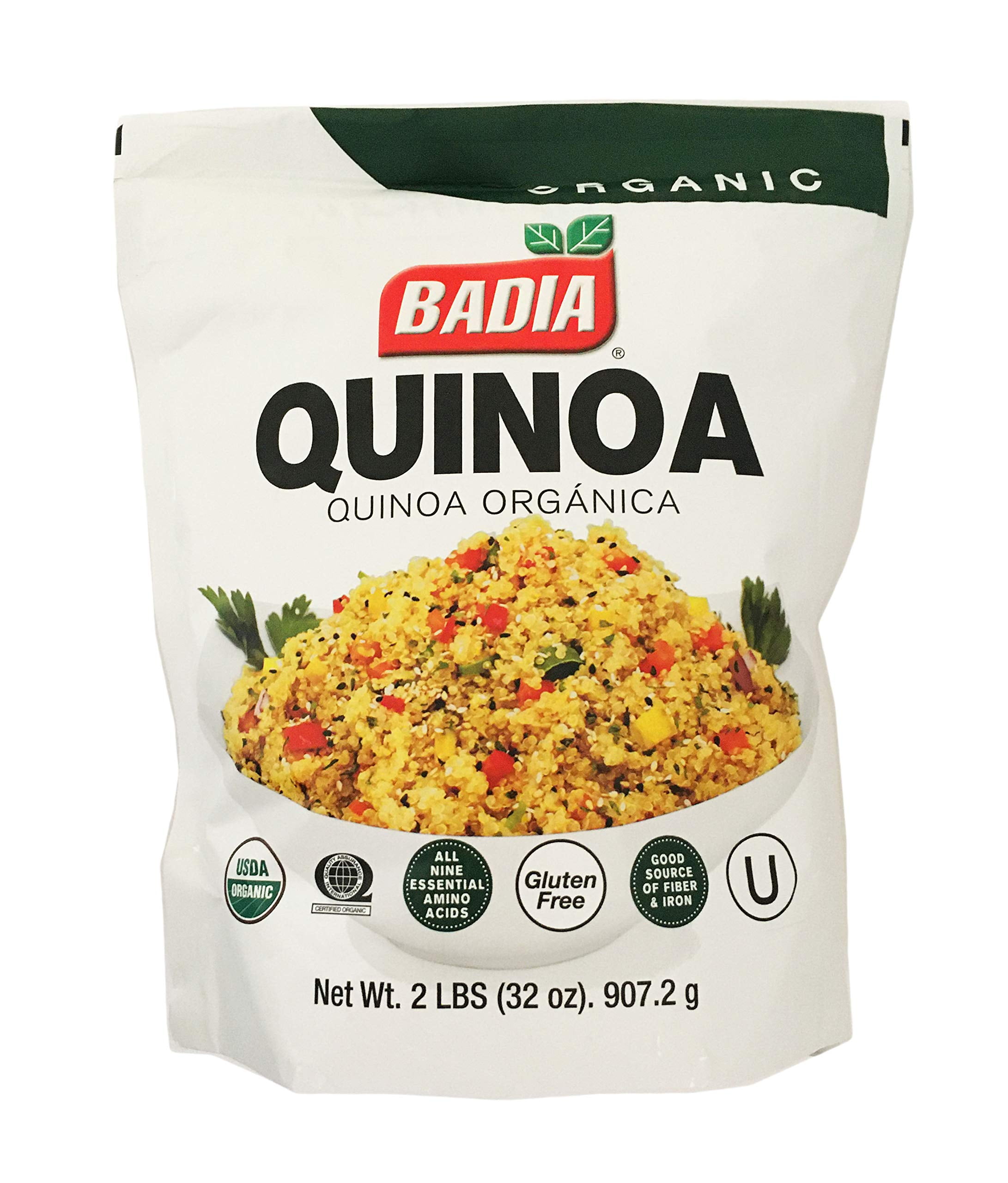 2 Lbs Bag Badia Quinoa Organic Whole Grain / Organica Entera - Walmart.com