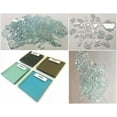 2 Lbs. Broken Tempered Glass for Craft and Art Projects - AZURIA (blue ...