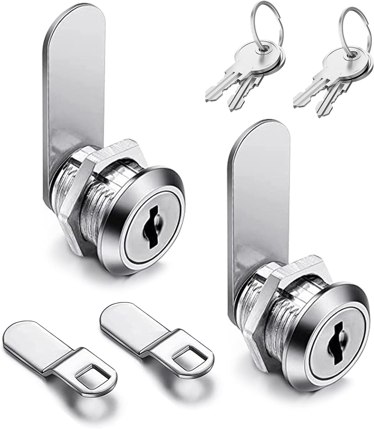 2 Letterbox Lock,Cabinet Lock with Key,Furniture Lock,Drawer Lock ...
